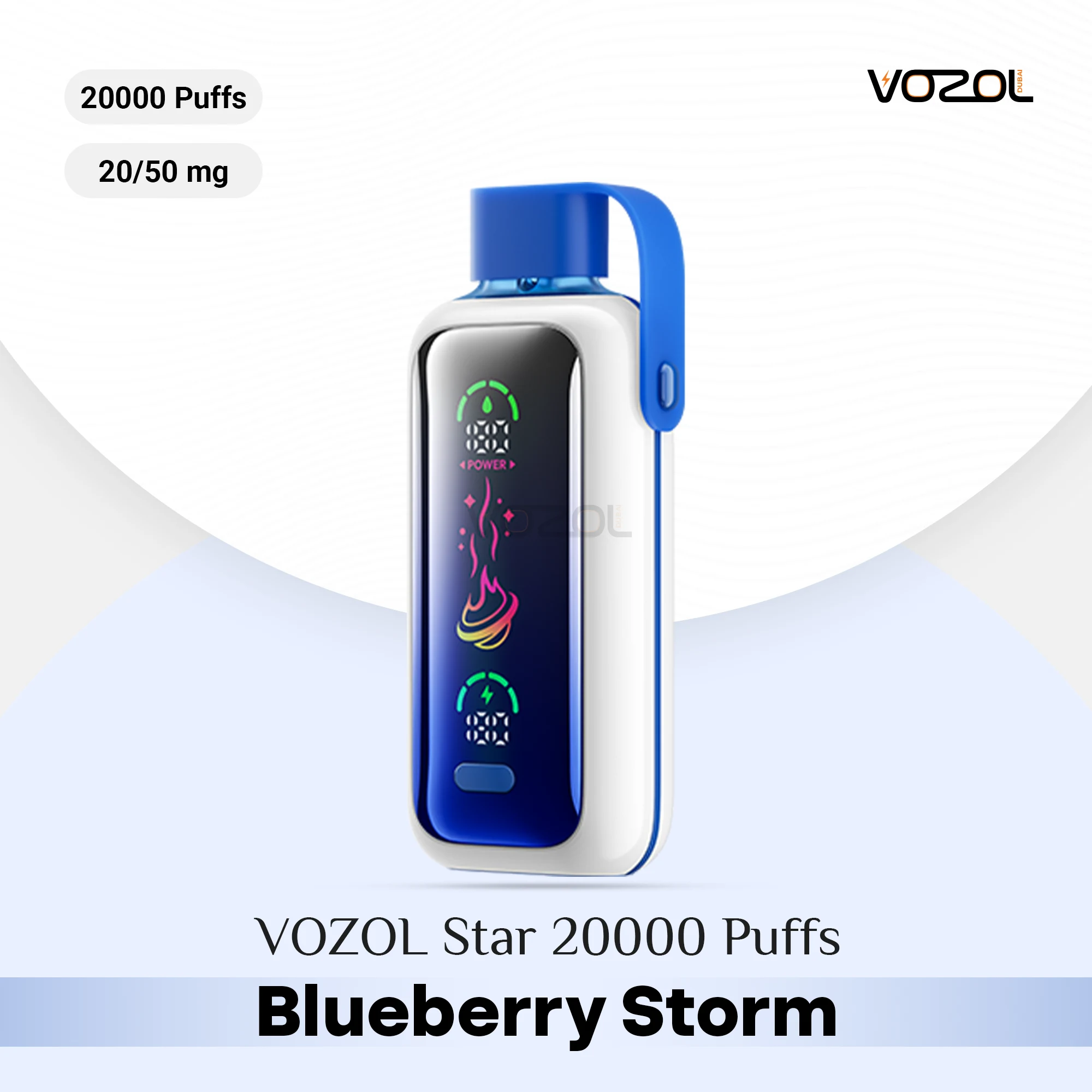 Buy VOZOL Star 20000 Puffs Blueberry Storm Disposable